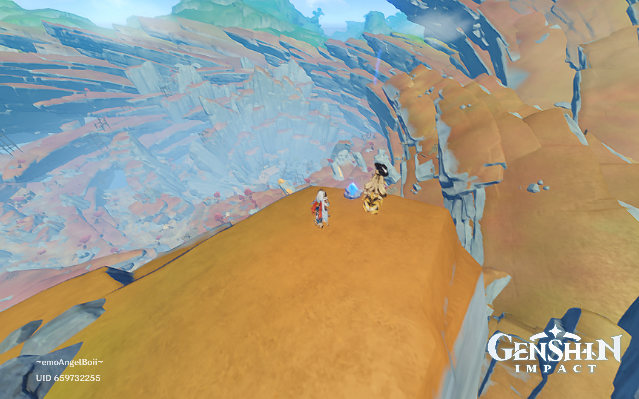 The most beautiful view of The Chasm! Genshin Impact | HoYoLAB