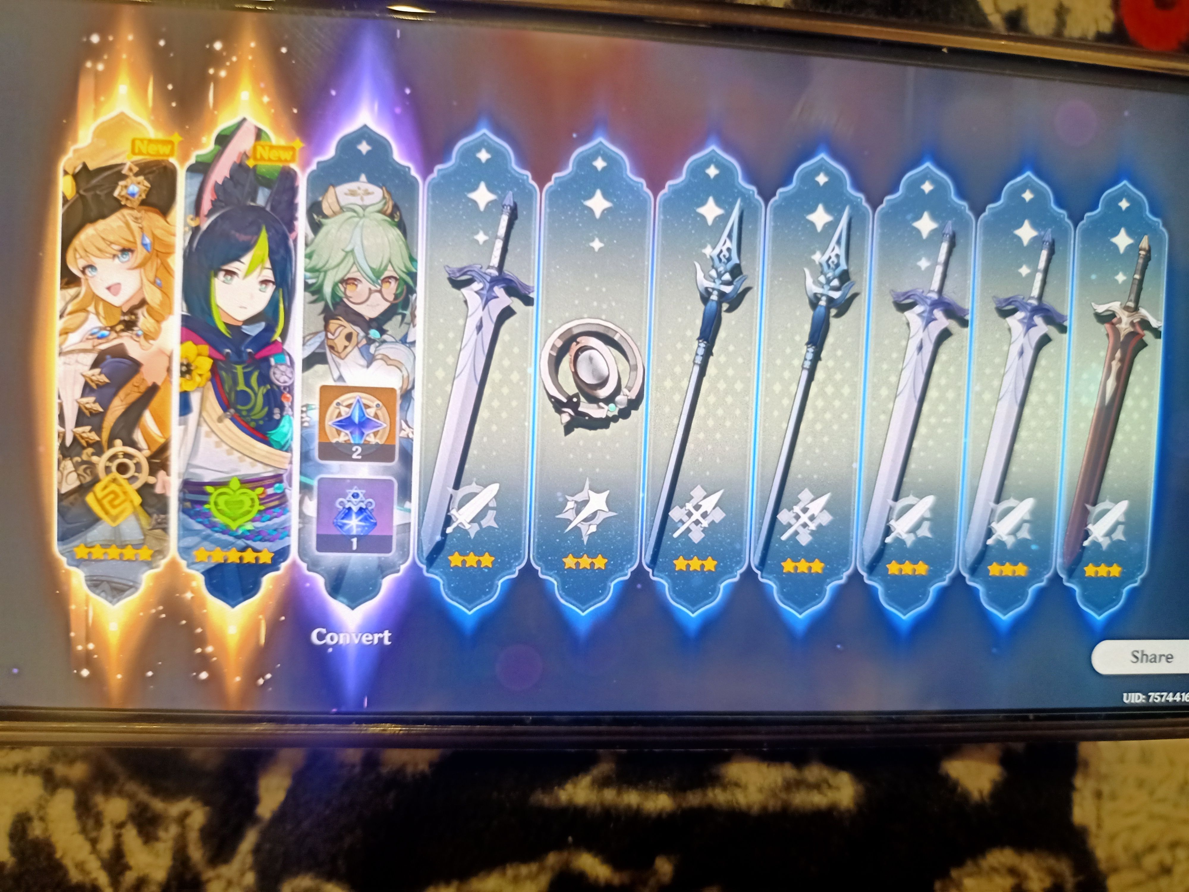 huhuh (my first pull) 🤓💀😮 Genshin Impact | HoYoLAB