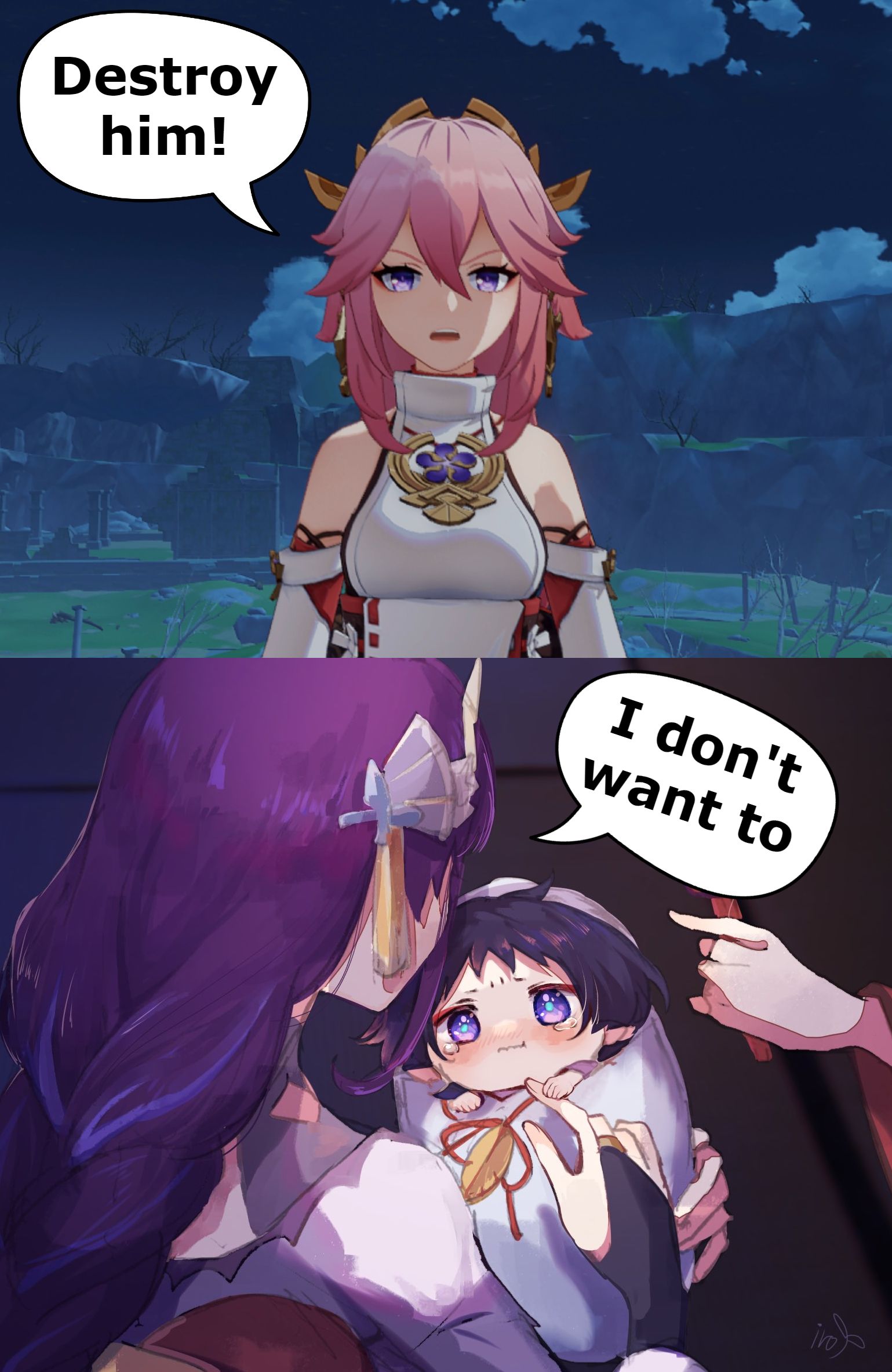 "Throws the child away anyway" Genshin Impact | HoYoLAB