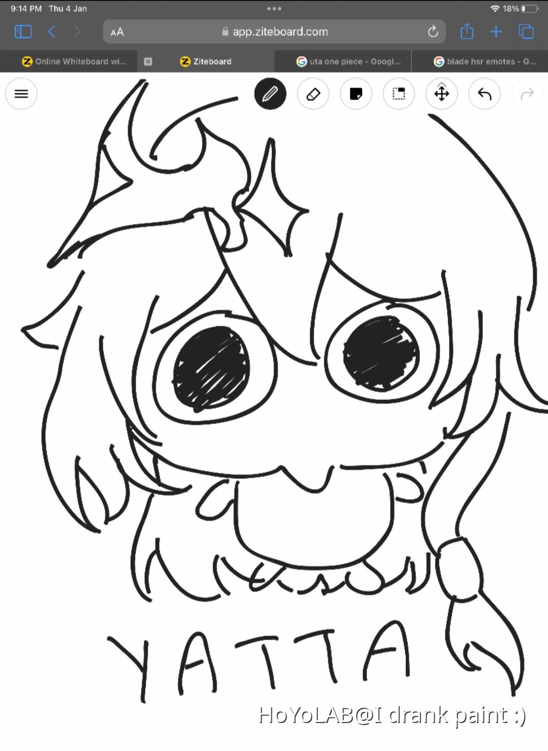 Yatta. I drew Senti Honkai Impact 3rd | HoYoLAB