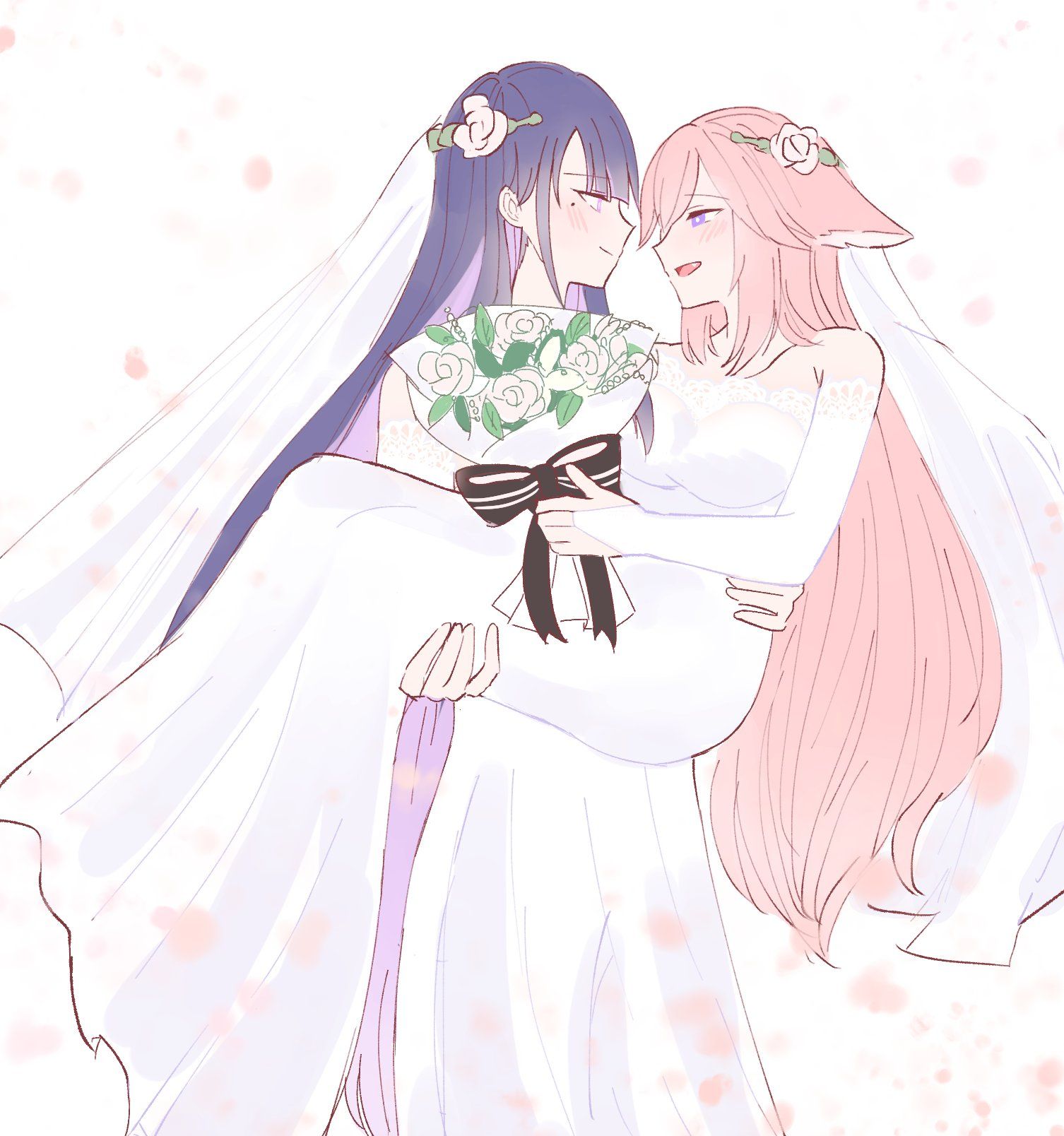 Day 3 of me asking Hoyoverse to release an Eimiko Wedding Skin Set ...