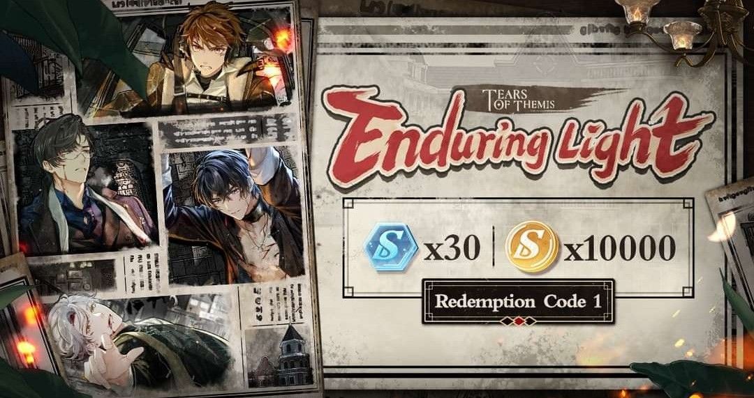 Enduring Light | Redemption Code Tears of Themis | HoYoLAB