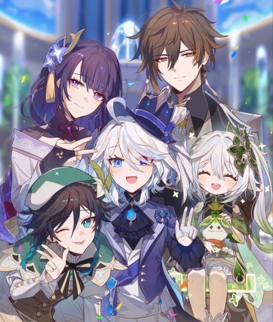 The archon Family Genshin Impact | HoYoLAB