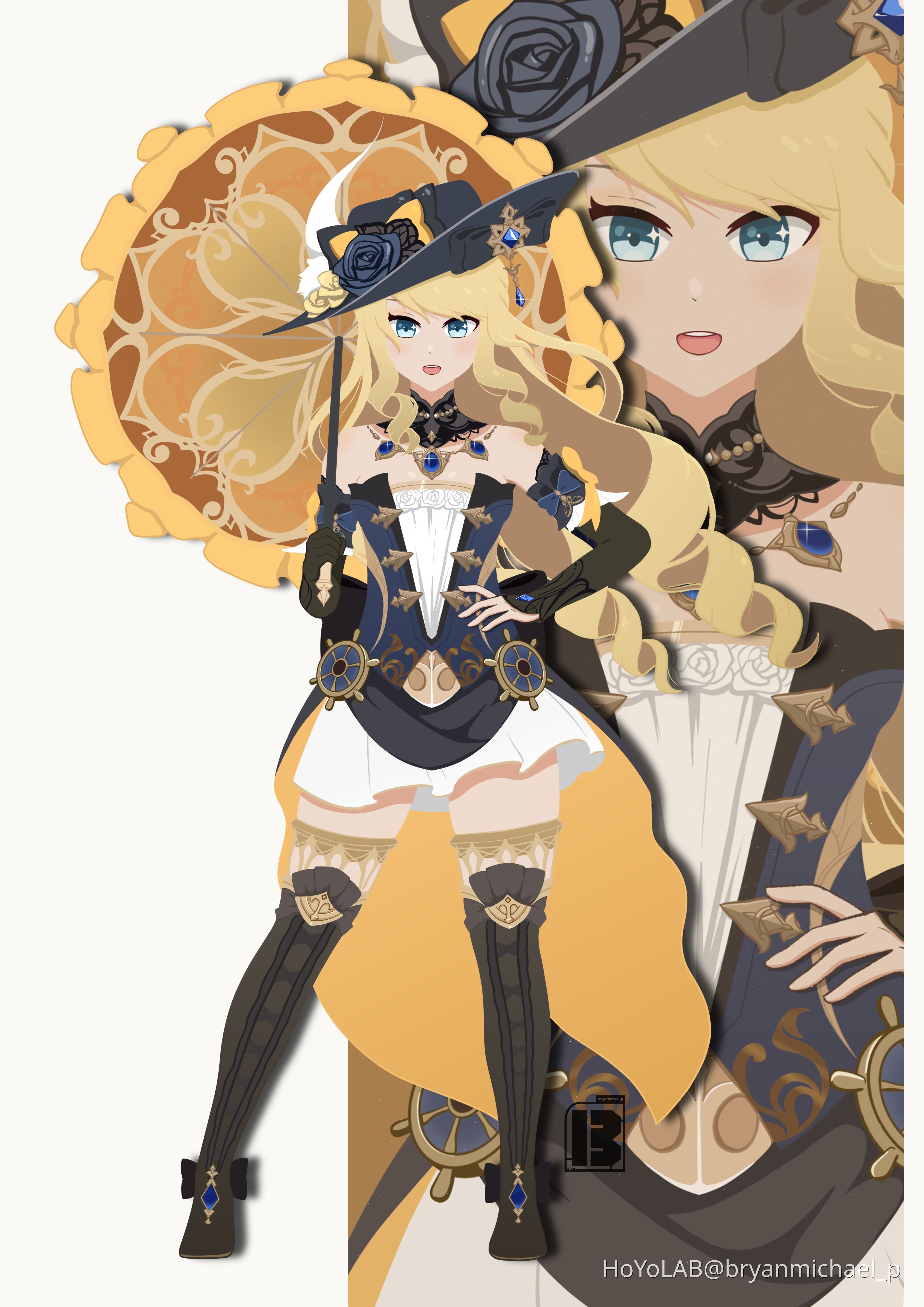 Mademoiselle Navia Genshin Impact | HoYoLAB