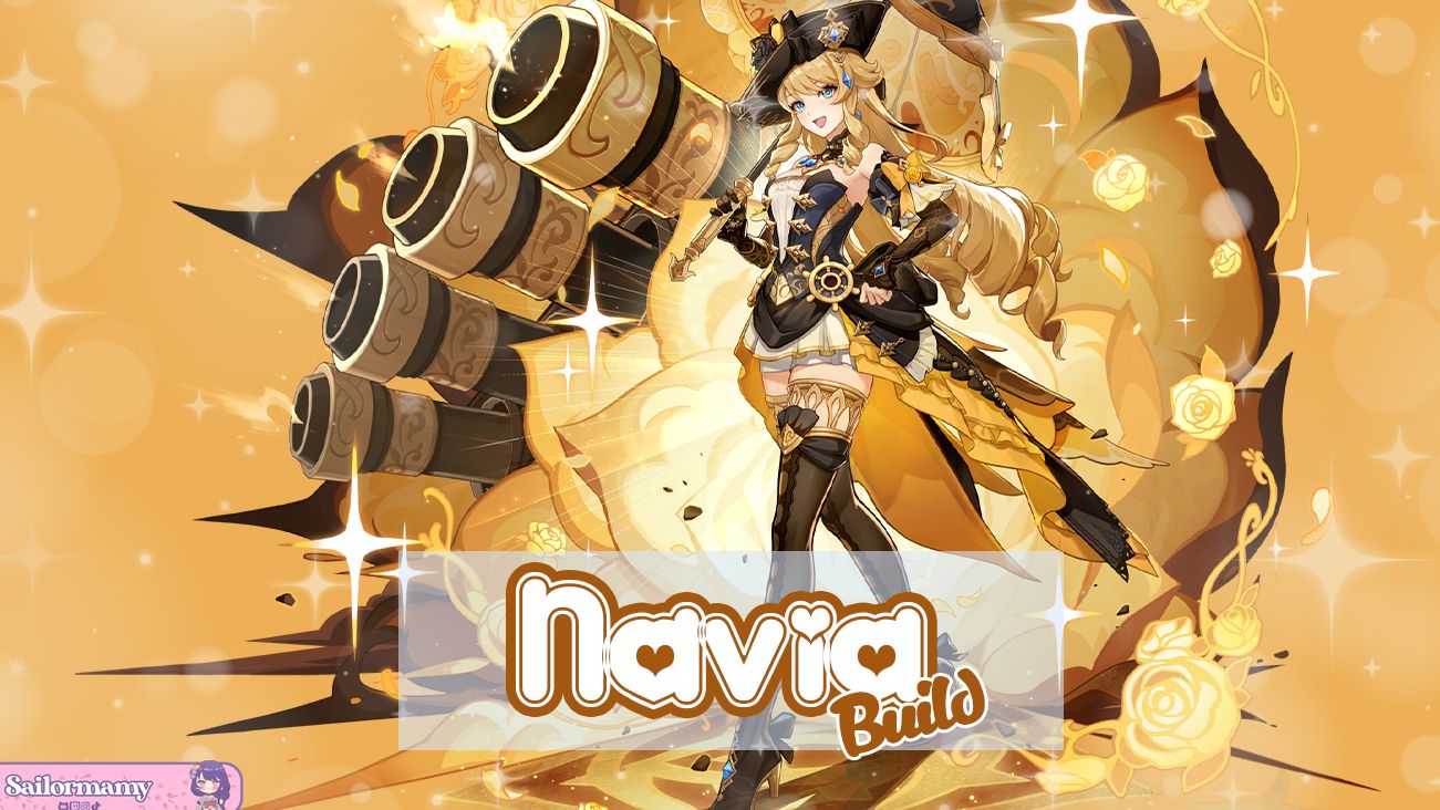 [Version 4.3] Navia guide, build and matrials Genshin Impact 👑 Genshin ...