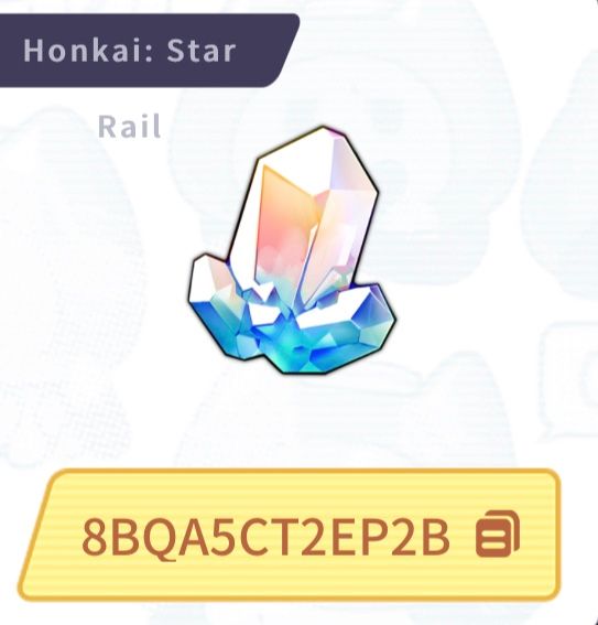 HSR : Have my code for this thing Honkai: Star Rail | HoYoLAB