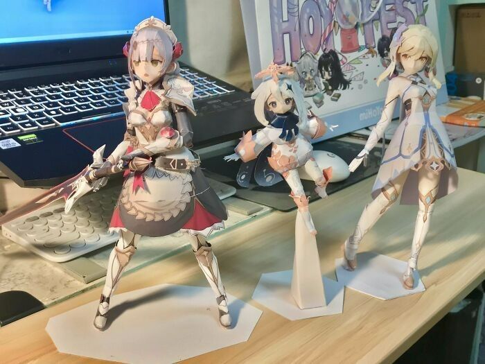 Noelle PAPERCRAFT Genshin Impact | HoYoLAB