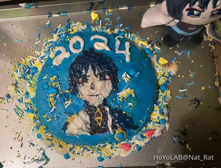 Scaramouche Cake (scake if you will) Genshin Impact | HoYoLAB