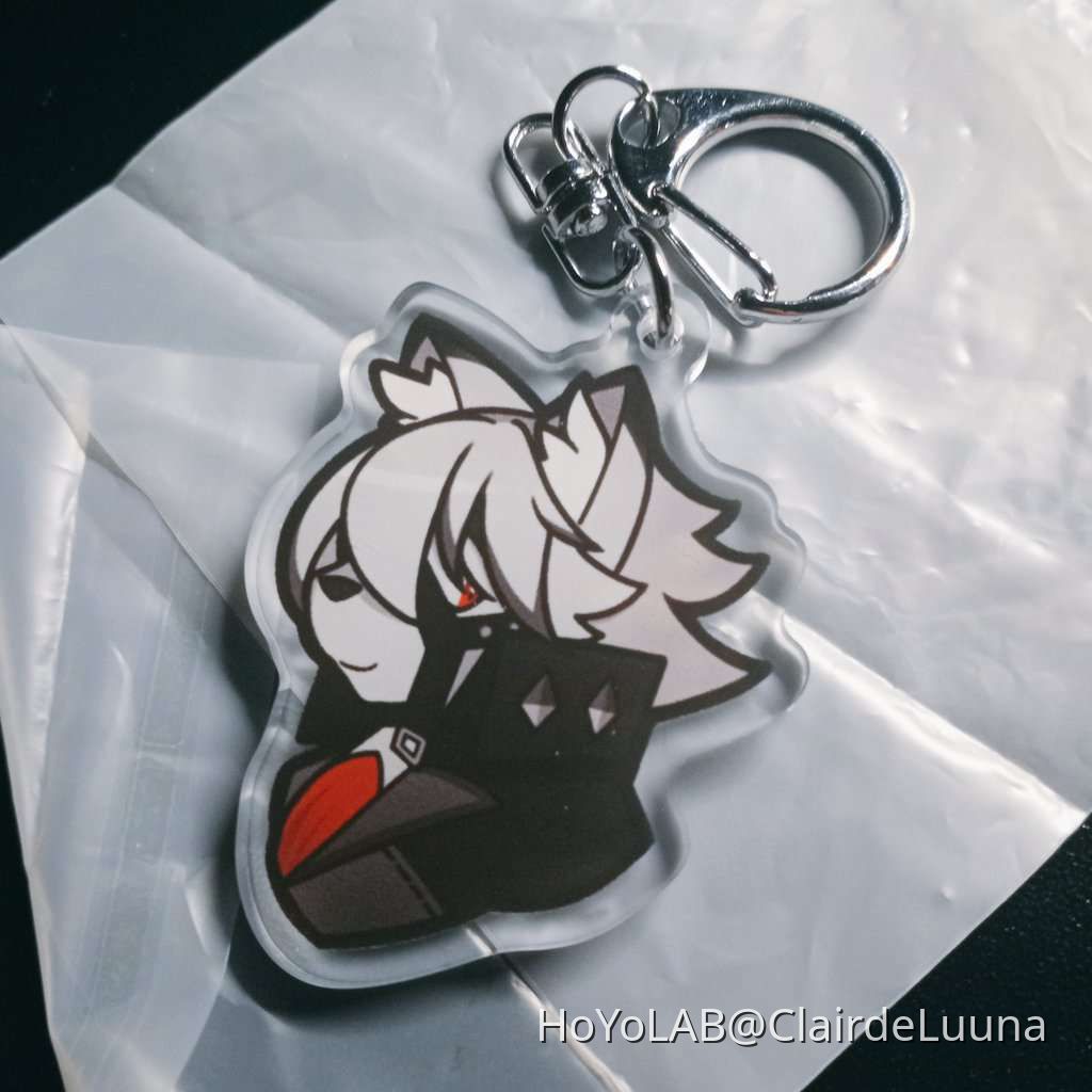 I made my own Von Lycaon keychain! Zenless Zone Zero | HoYoLAB