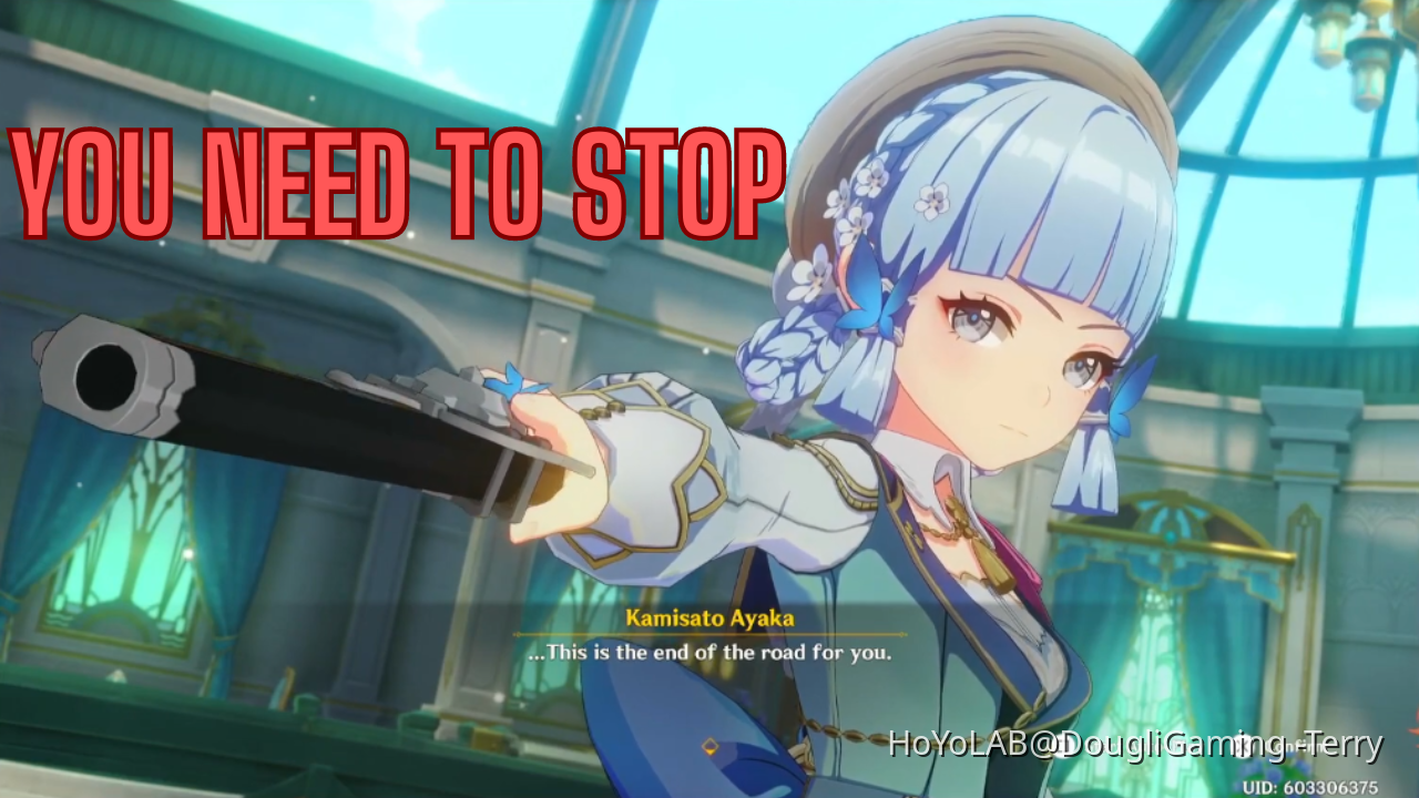 Ayaka Gun Meme? Genshin Impact | HoYoLAB