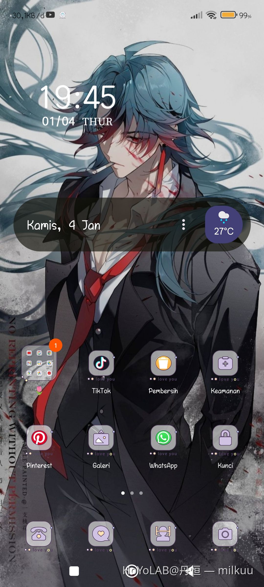 [Clock In untuk Blade — Hari Ke-4] + spill wpp klean donh puhh Honkai ...