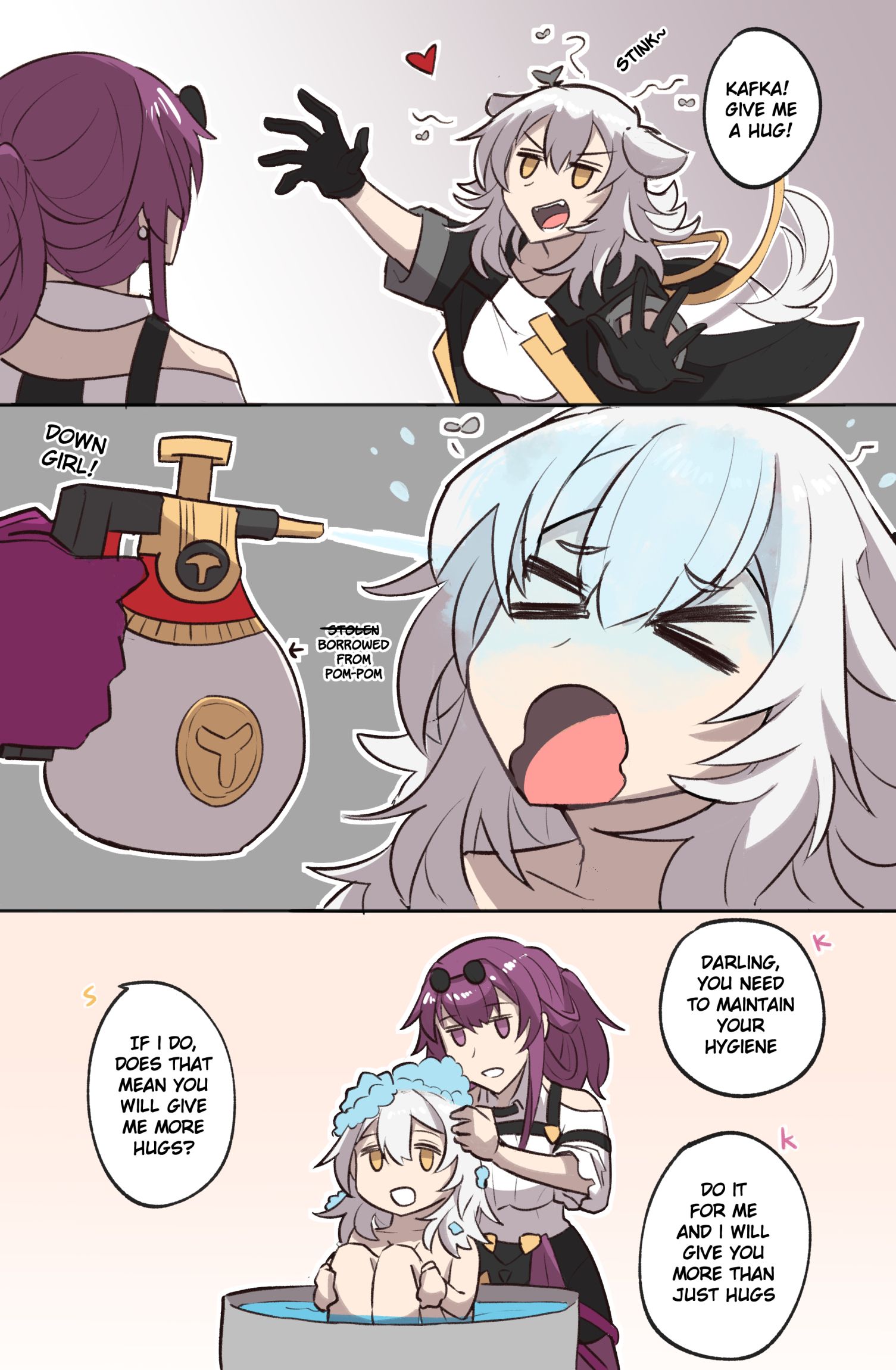 Kafka being rough mommy to stelle Honkai: Star Rail | HoYoLAB