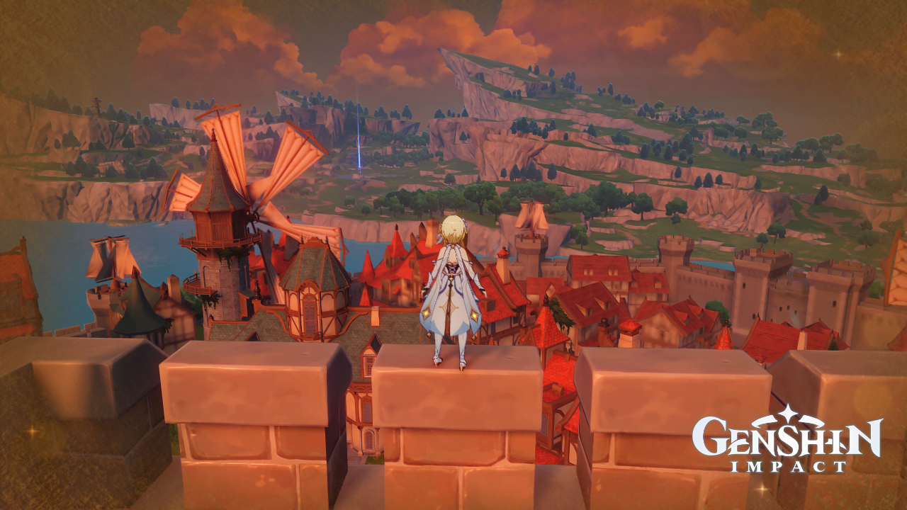 ASTOUNDING VIEW OF MONSTAD Genshin Impact | HoYoLAB