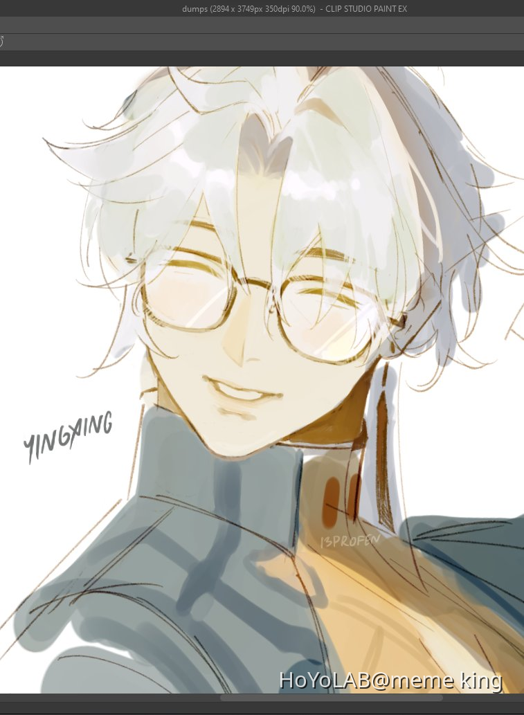 yingxing sketch beofre bed so i can sleep peacefully Honkai: Star Rail ...