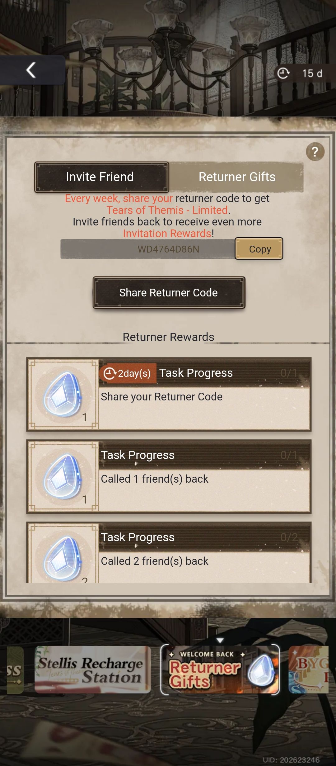 Redeem code Tears of Themis | HoYoLAB