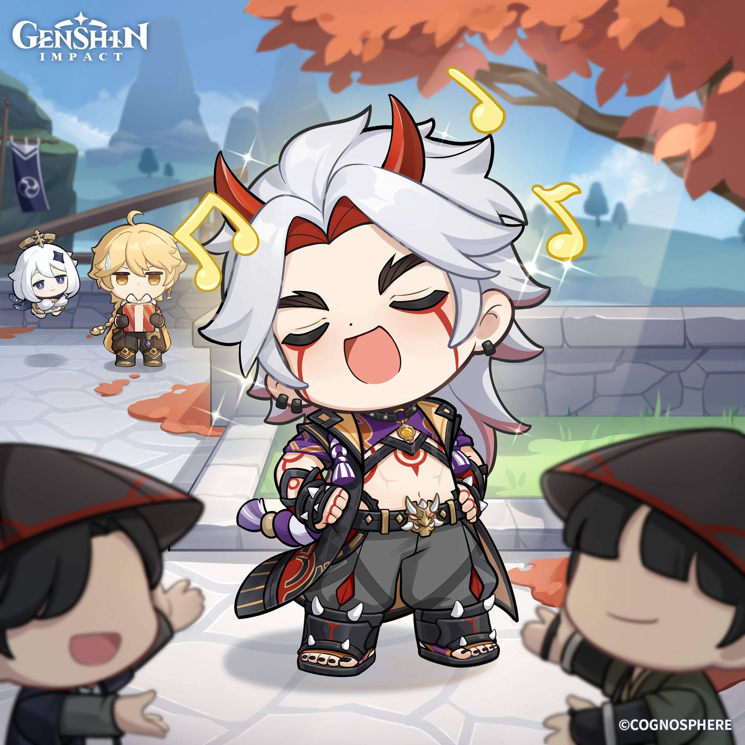 Imagine my Itto with his signature weapon 😈 Genshin Impact | HoYoLAB