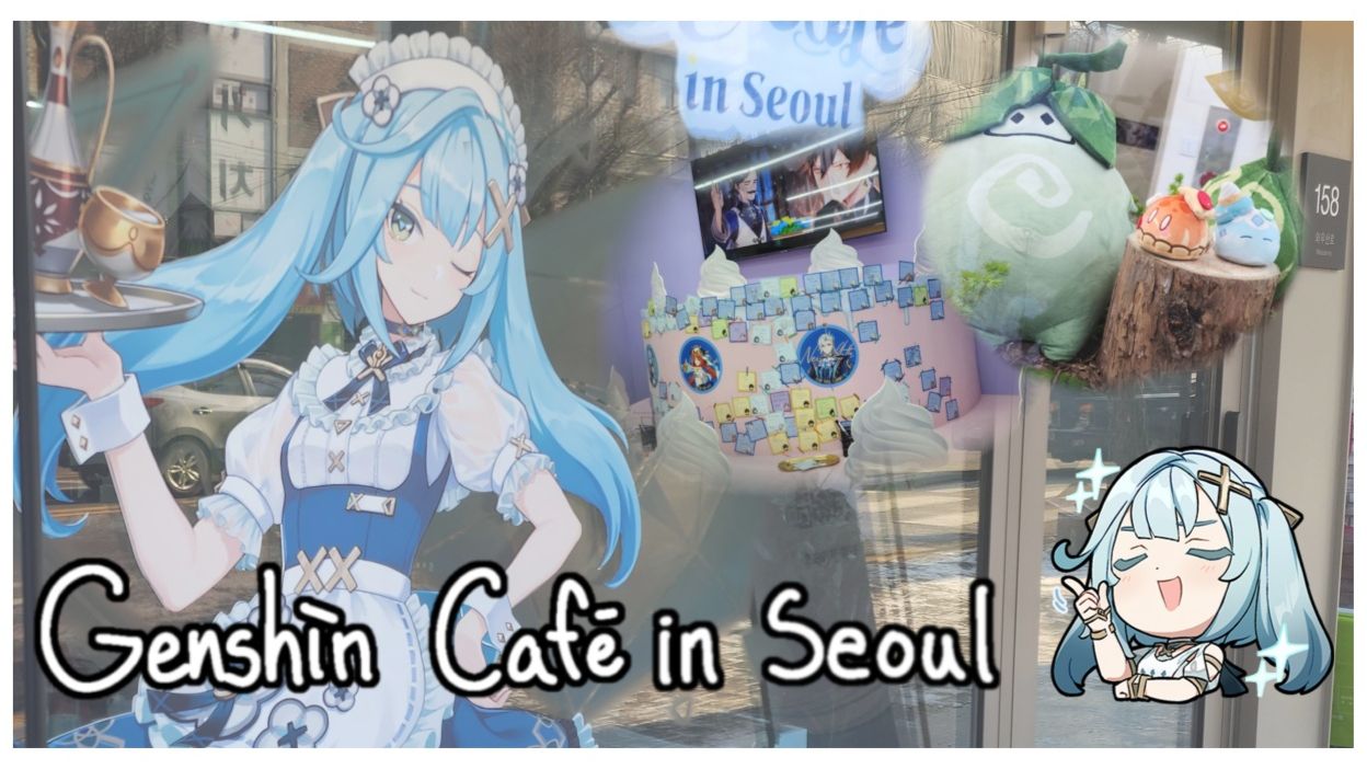 I went to the Genshin Cafe in Seoul! Genshin Impact | HoYoLAB