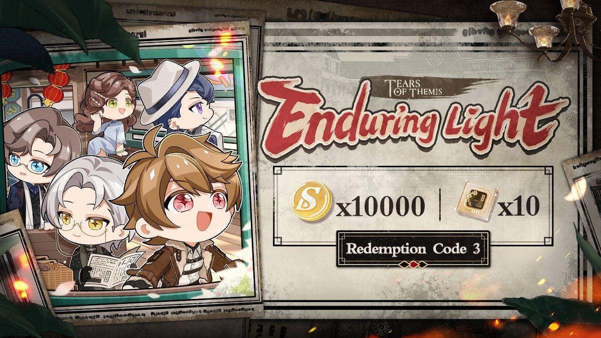 Enduring Light Redemption Code #3! Redeem it quickly! Tears of Themis ...