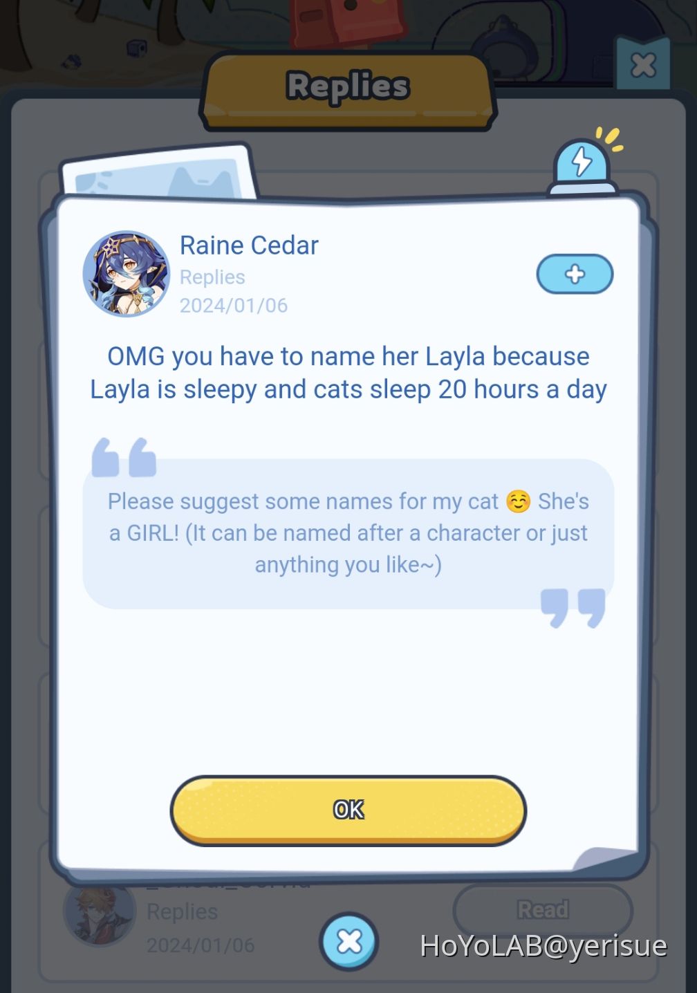 Say hello to Layla! 🐈 Genshin Impact | HoYoLAB