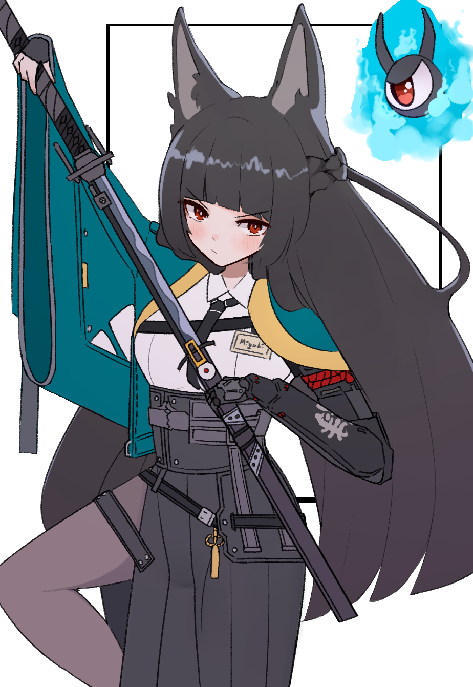 Hoshimi Miyabi artwork from back in June Zenless Zone Zero | HoYoLAB