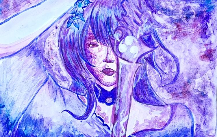 Shogun in Flourishing Violet Genshin Impact | HoYoLAB