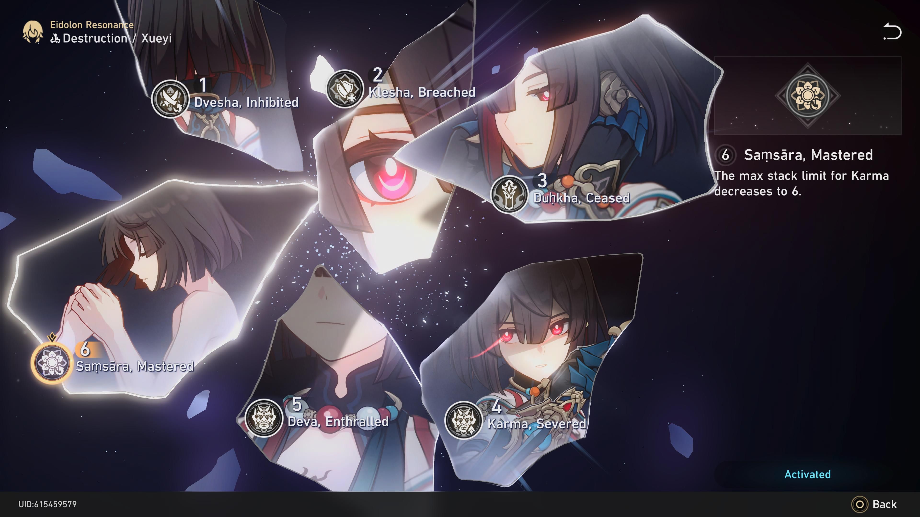 Xueyi finally E6 Honkai: Star Rail | HoYoLAB