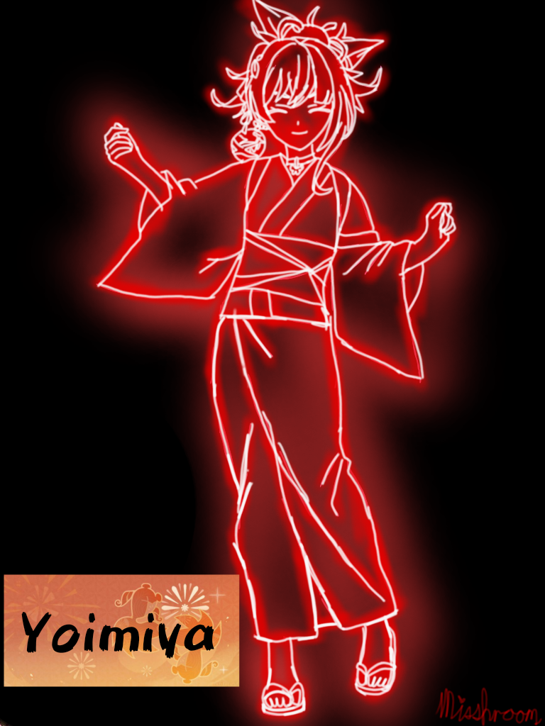 Yoimiya in a yukata Genshin Impact | HoYoLAB