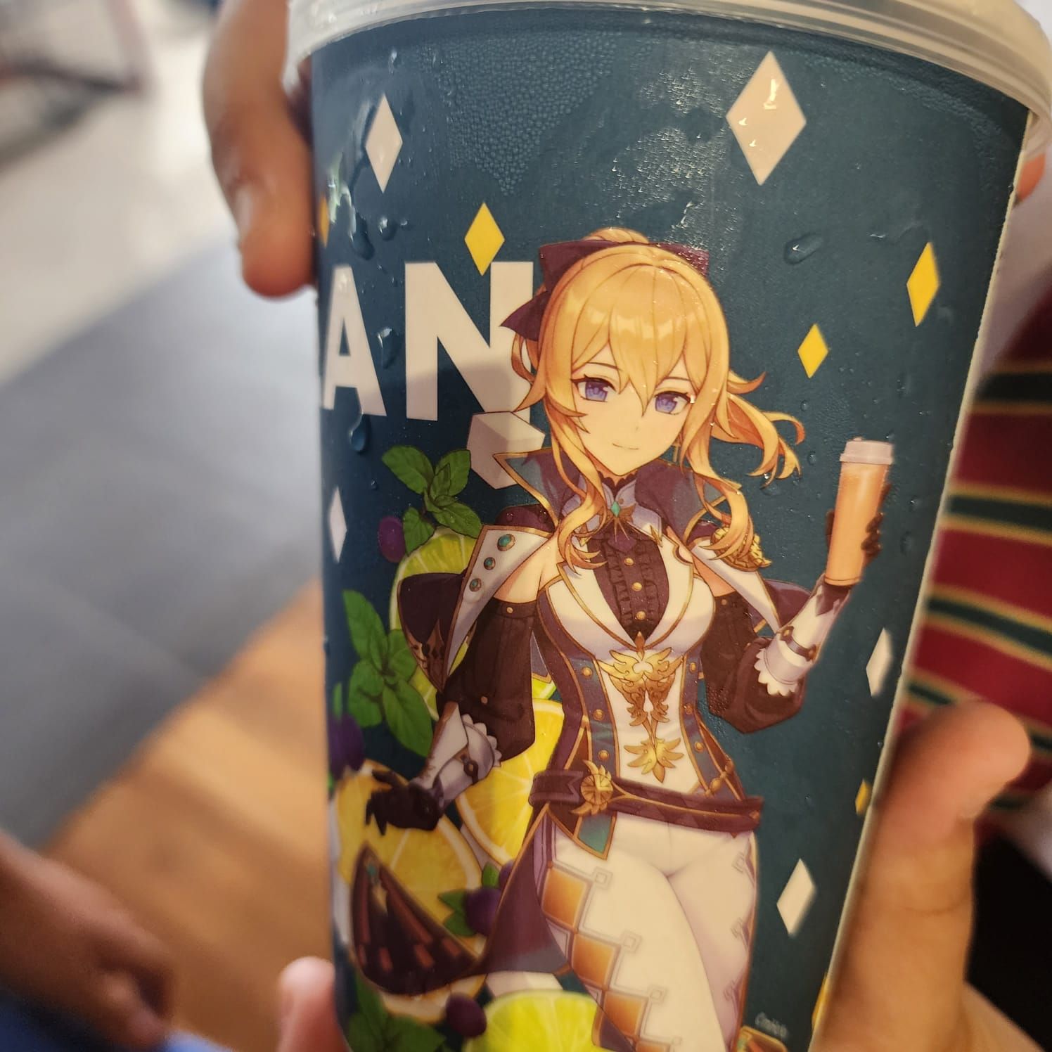 My teacher bought boba for us and it's Genshin! Genshin Impact | HoYoLAB