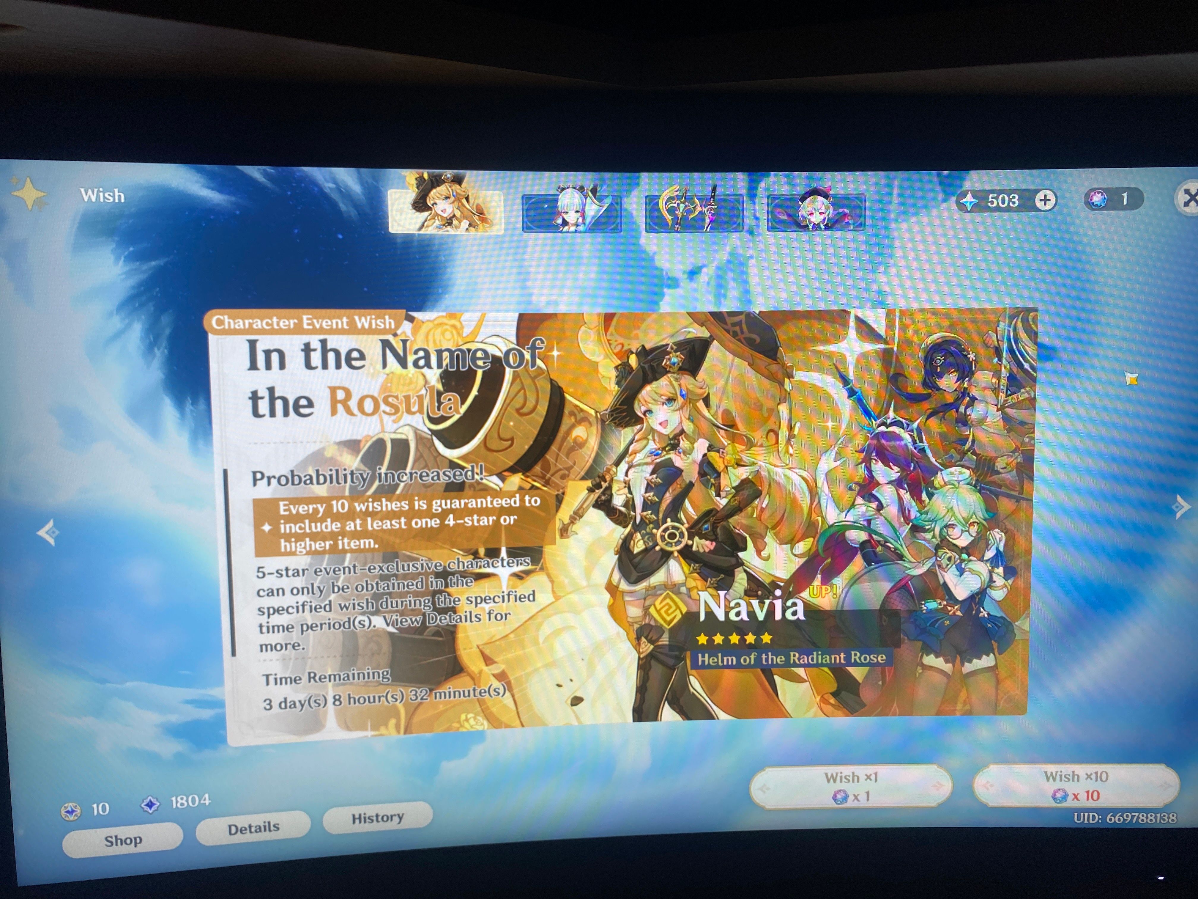 Day 2 of saving for Clorinde and Arlecchino Genshin Impact | HoYoLAB