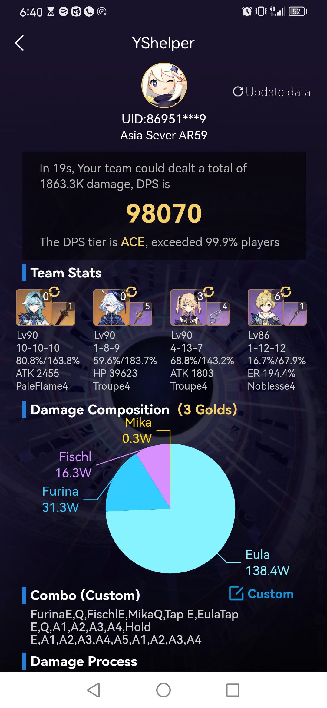 Is this app broken or am I really doing this much damage? Genshin Impact | HoYoLAB