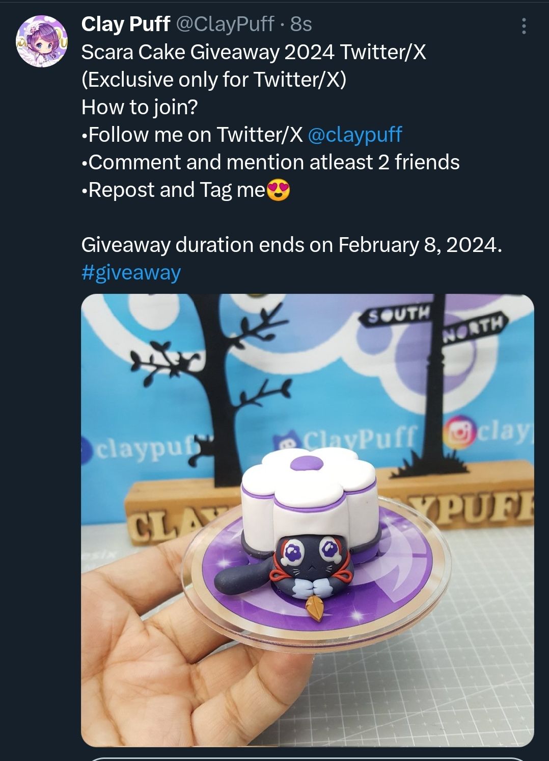 Scara Cake Giveaway Genshin Impact | HoYoLAB