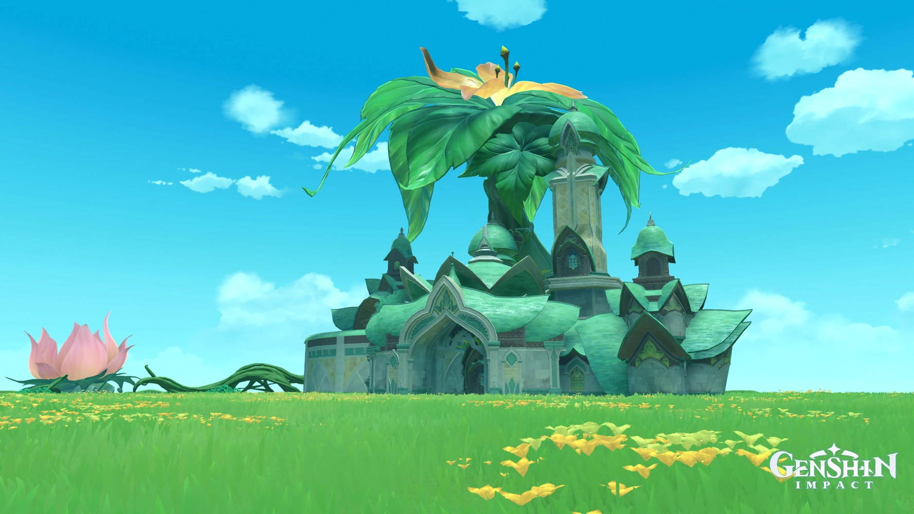 Sumerian mansion redesign Genshin Impact | HoYoLAB