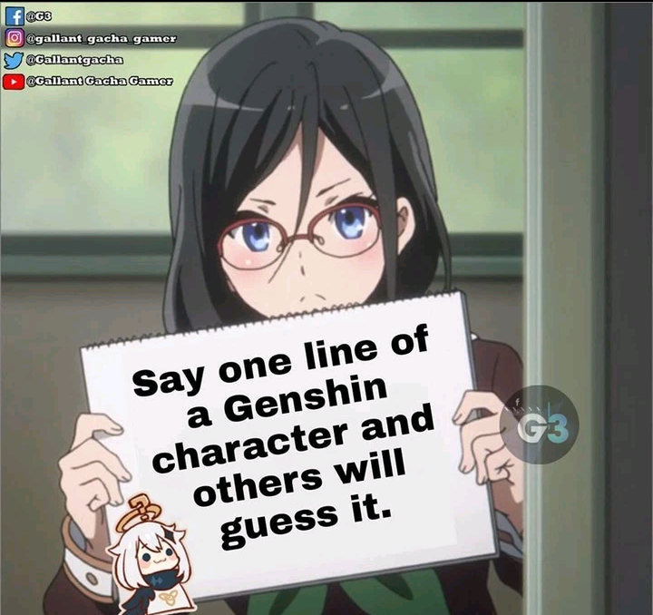 Who is your favorite character voice line Genshin Impact | HoYoLAB