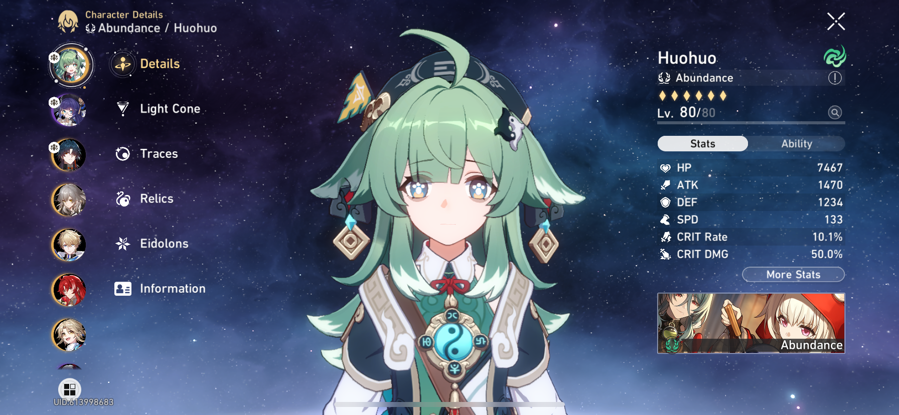 Rate my Huohuo build ! Honkai: Star Rail | HoYoLAB