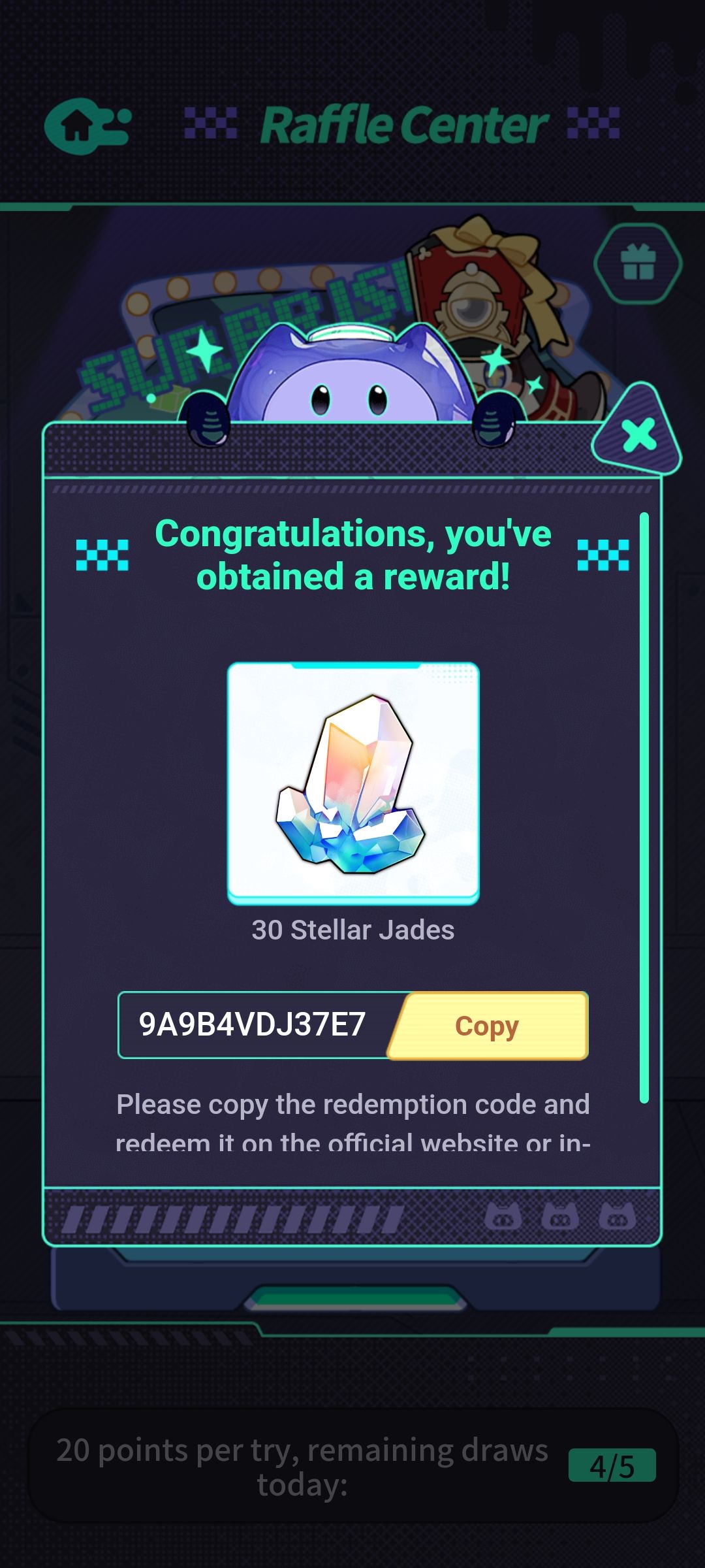 I don't play honkai,but i get this in momo. So anyone need this use the ...