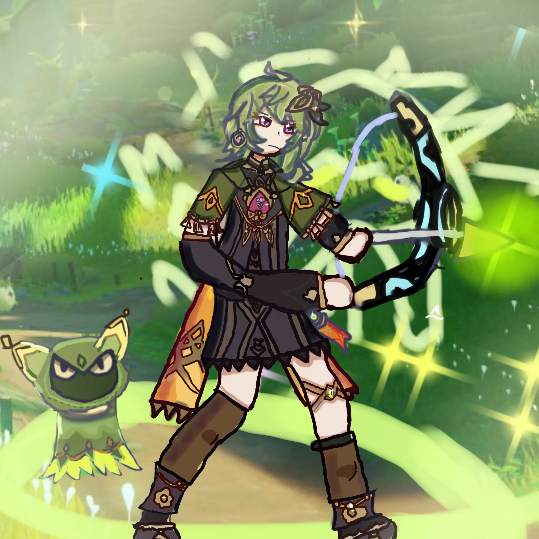 Collei Fanart Genshin Impact | HoYoLAB