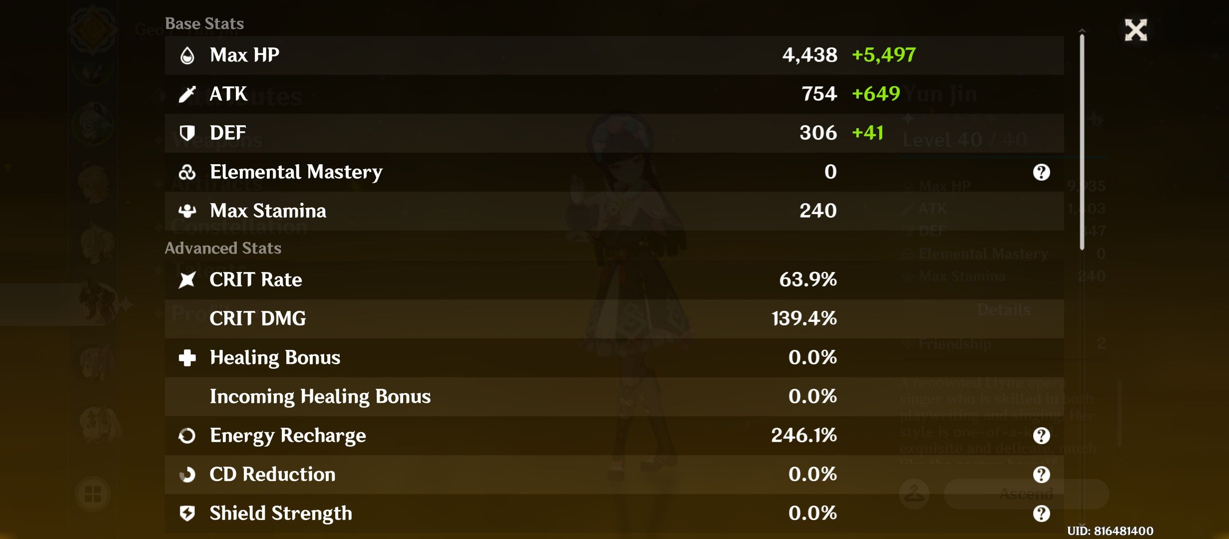 Which is the Best Stats for Raiden? Genshin Impact | HoYoLAB
