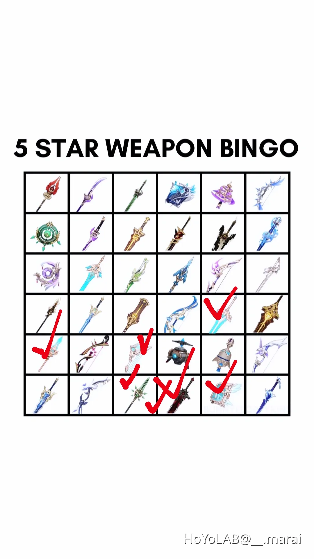 five star collection as a f2p!! Genshin Impact | HoYoLAB