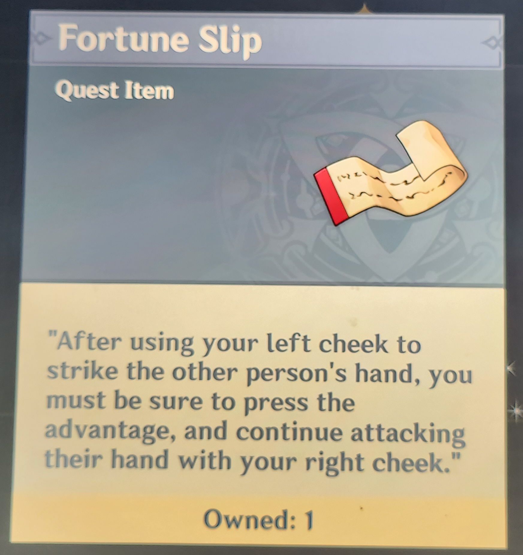 Anyone else get some interesting Fortune Slips? Genshin Impact | HoYoLAB