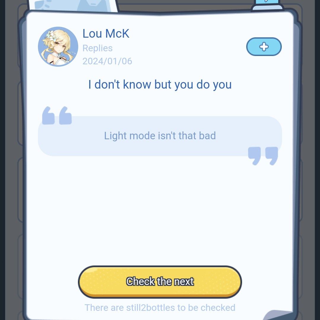 light mode or dark mode? | HoYoLAB