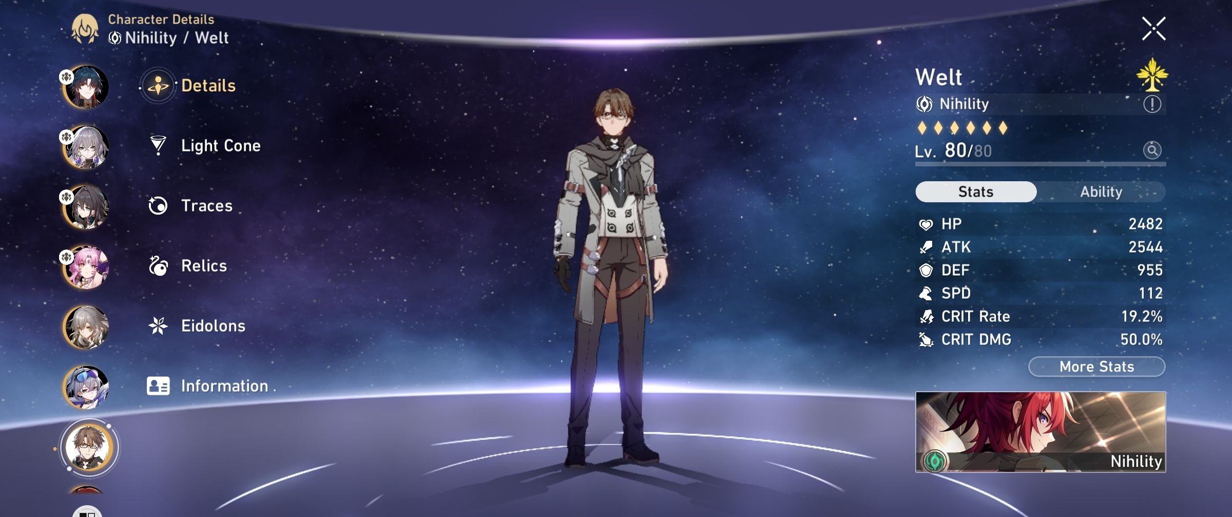 Help me build Welt Honkai: Star Rail | HoYoLAB