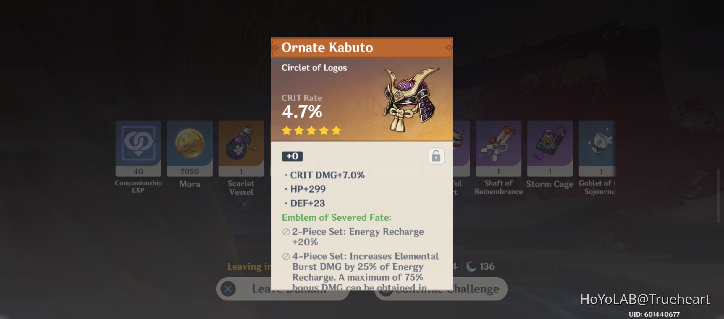 A Crit Circlet, Finally! Genshin Impact | HoYoLAB