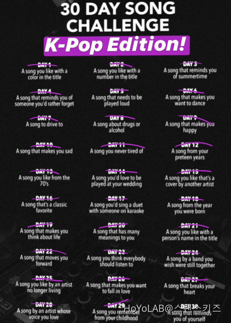30 Day Kpop Song Challenge Last Day Hoyolab