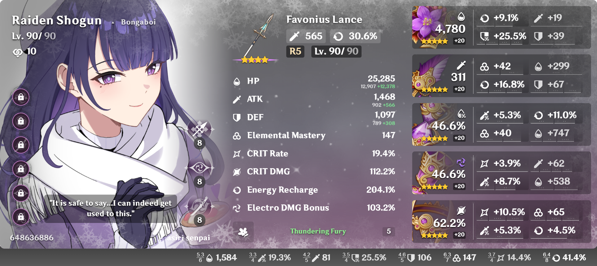 Raiden. 8-8-8. Genshin Impact | HoYoLAB