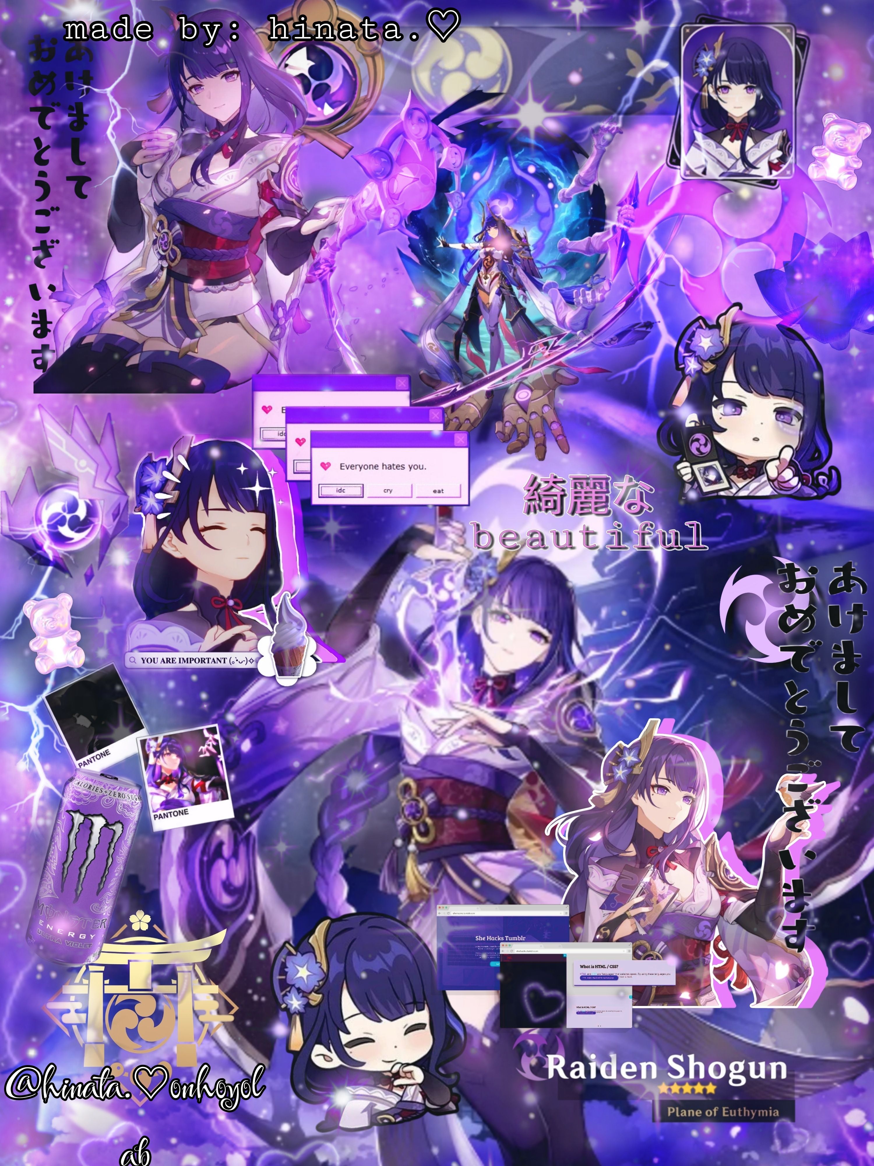 RAIDEN SHOGUN EDIT ♡♡♡ Genshin Impact | HoYoLAB