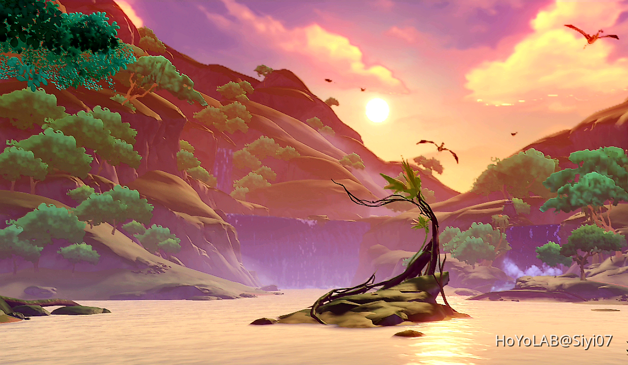 Colours of an eternal sunset😍 Genshin Impact | HoYoLAB