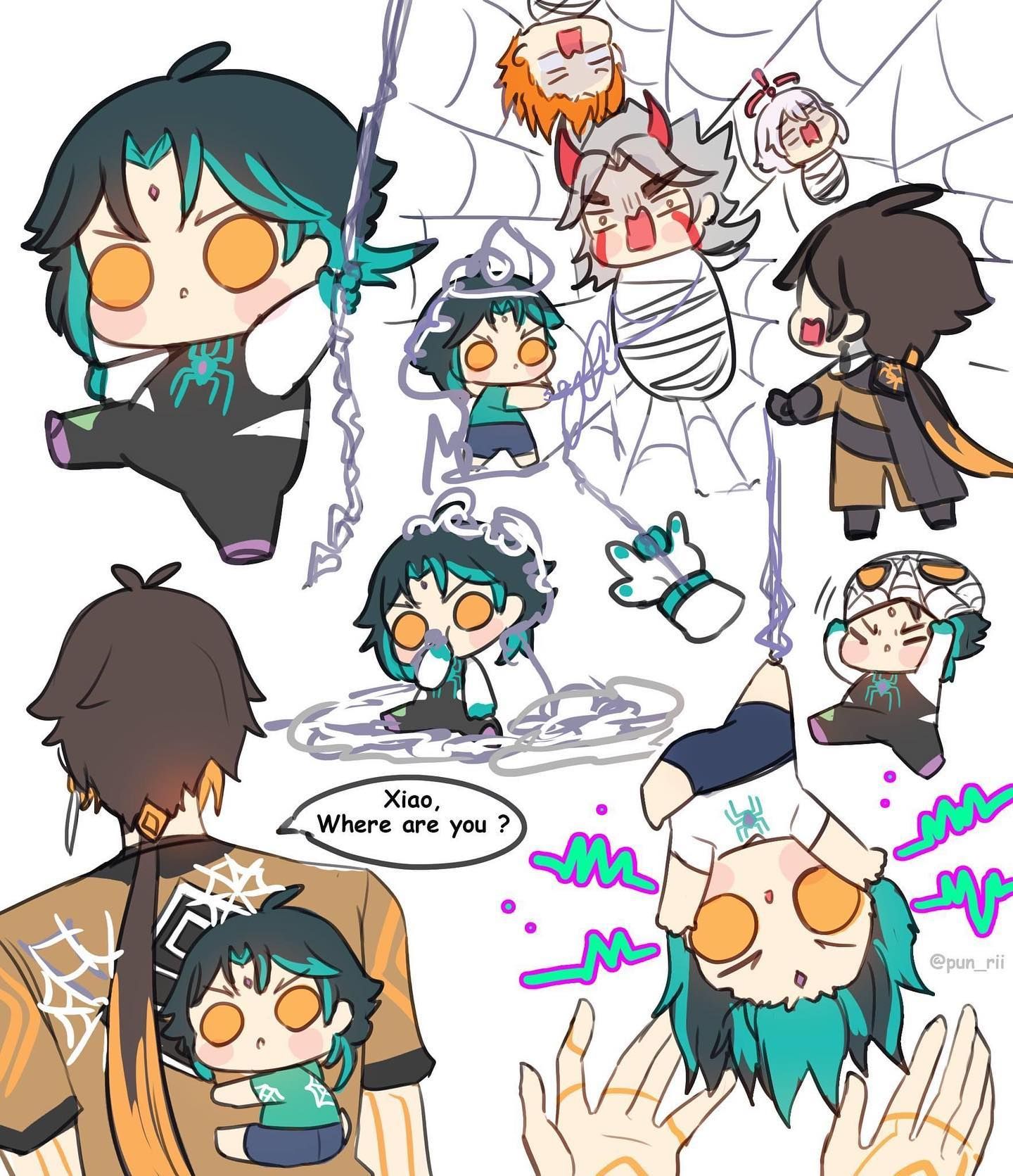 Xiao siendo adorable Genshin Impact | HoYoLAB