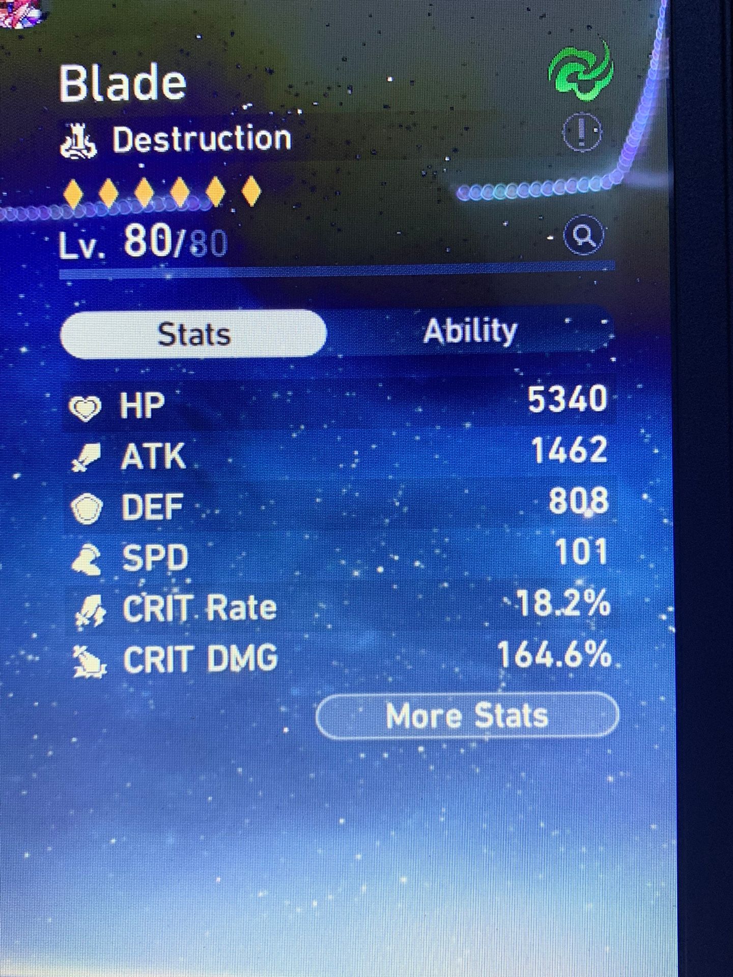 Which is better for Blade? (Crit Rate Vs. Crit Damage) Honkai: Star ...