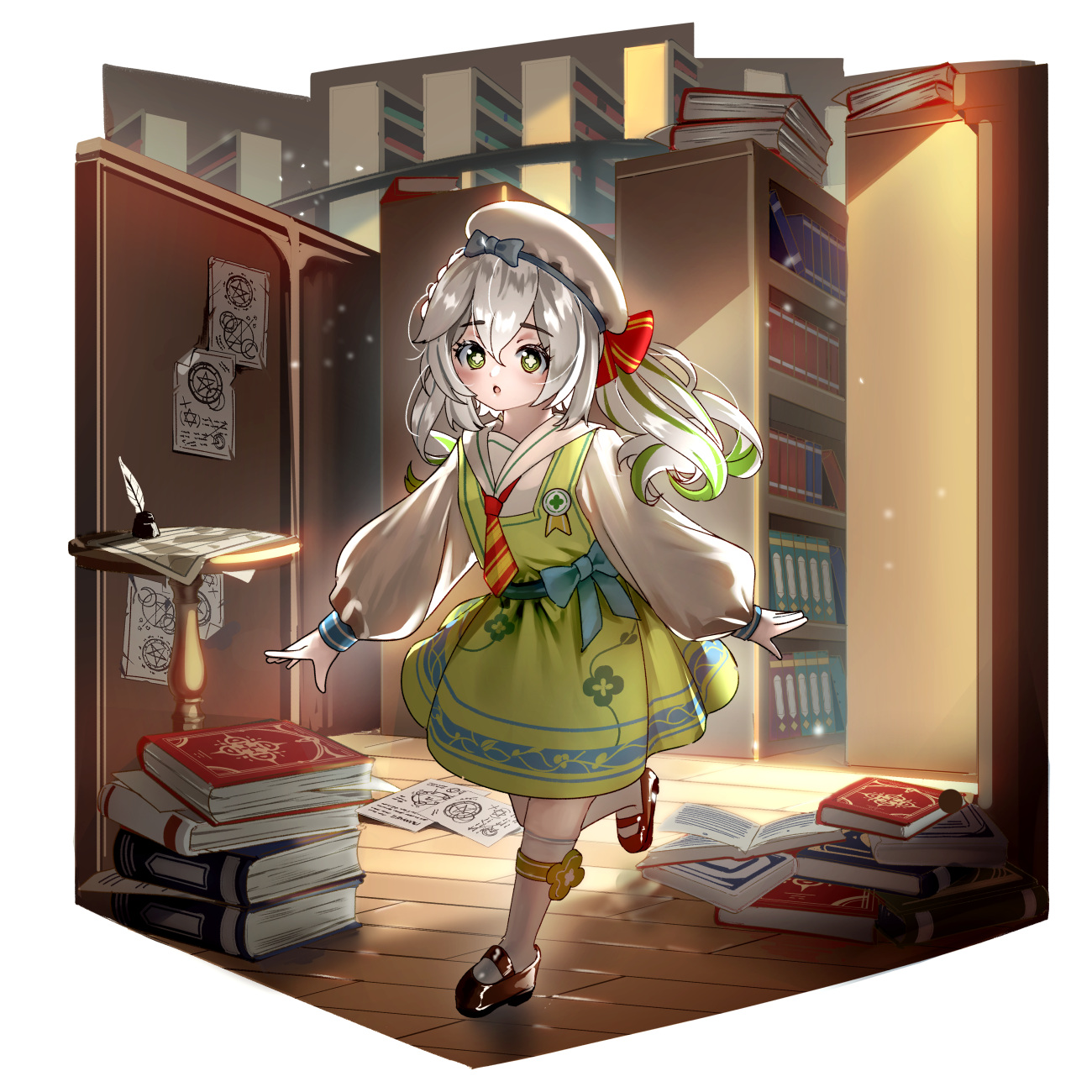 Little Scholar Nahida - Original Fan Art Genshin Impact | HoYoLAB