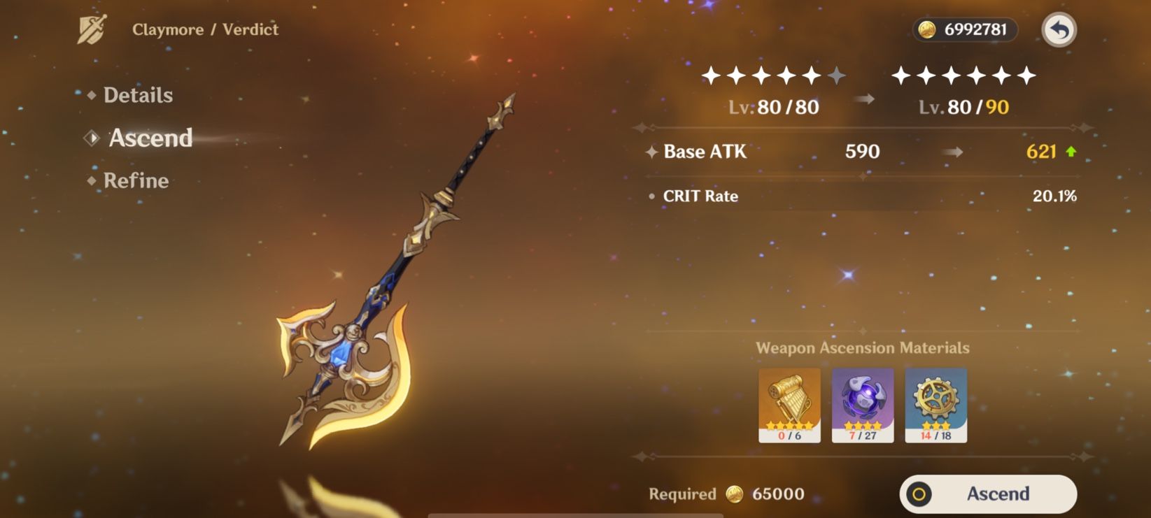 Getting Navia to level 90 Genshin Impact | HoYoLAB